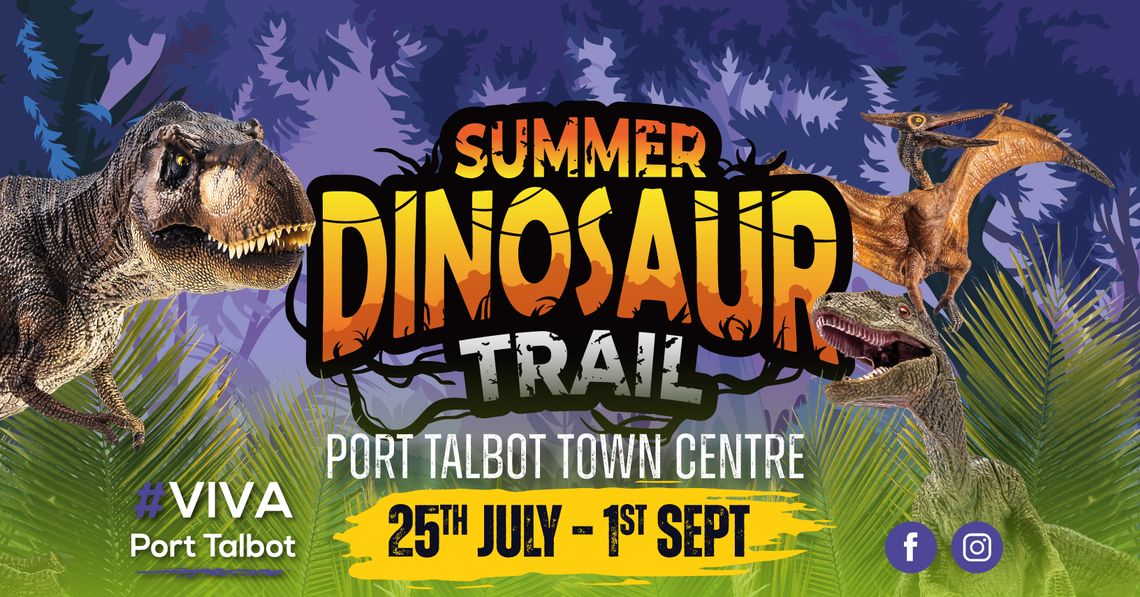 Have a roarsome time this summer! – Viva Port Talbot