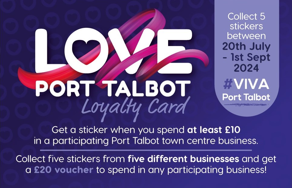 Love Port Talbot Loyalty Card – Viva Port Talbot