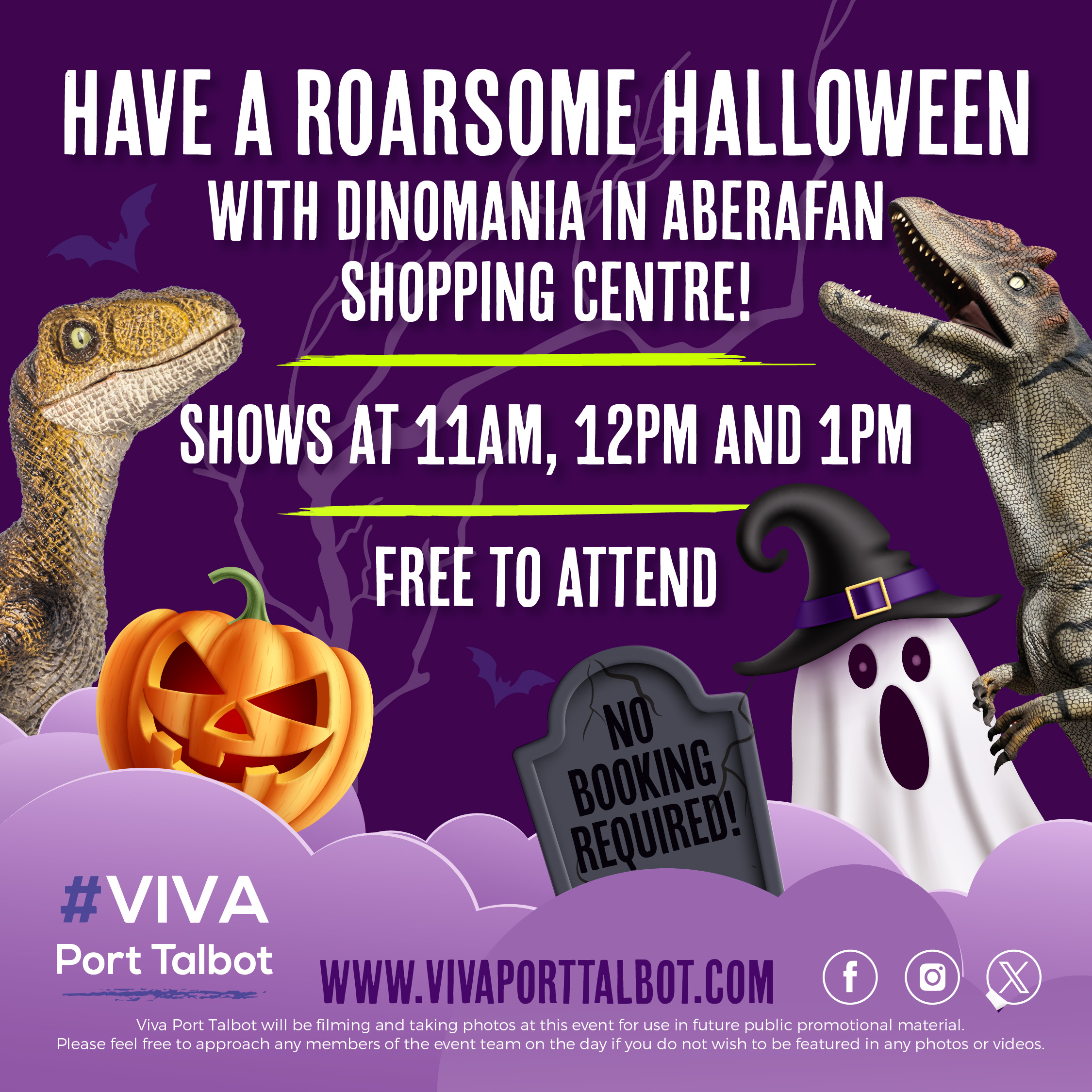 VivaPT Dinoween – Viva Port Talbot