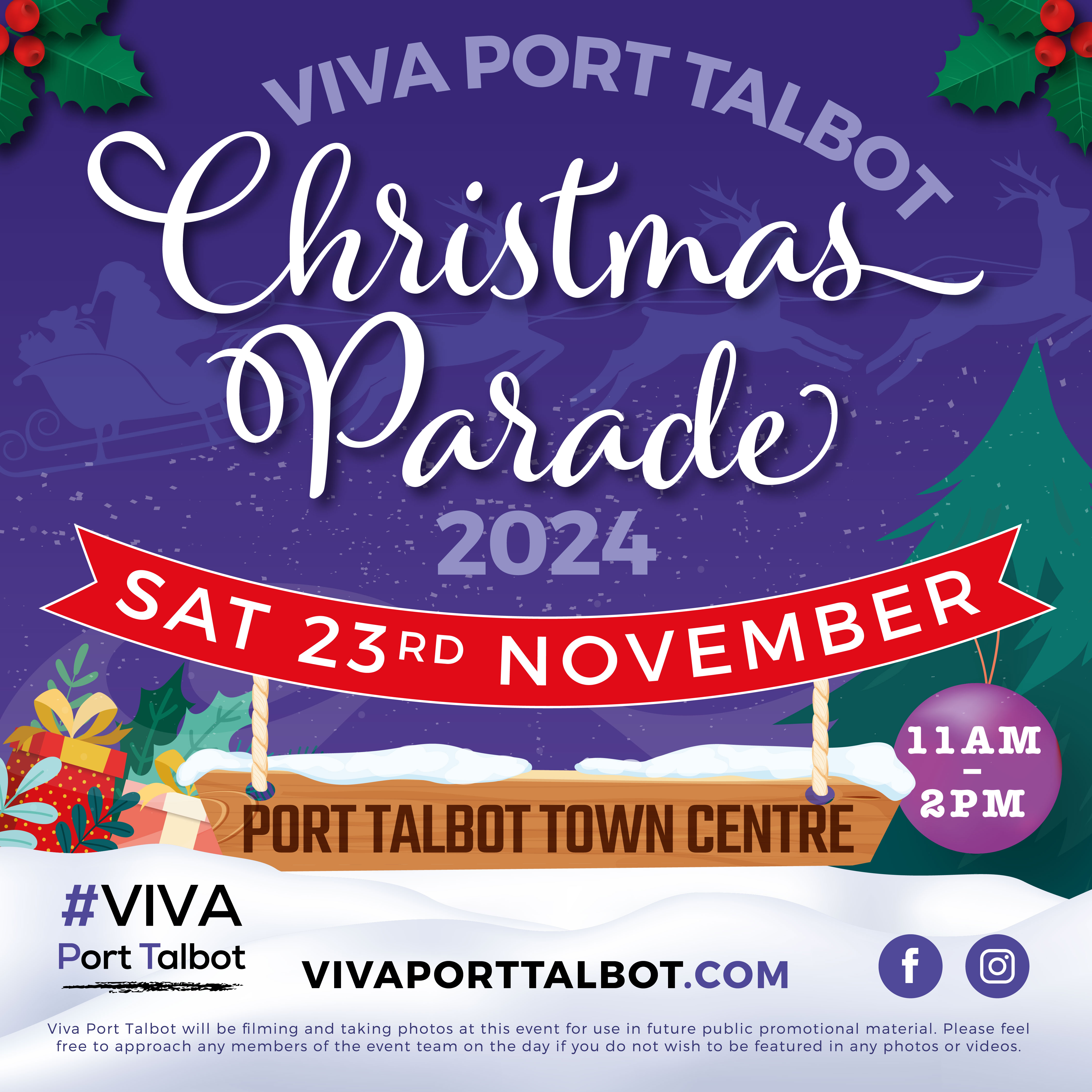 Viva Port Talbot Christmas Parade 2024 – Viva Port Talbot