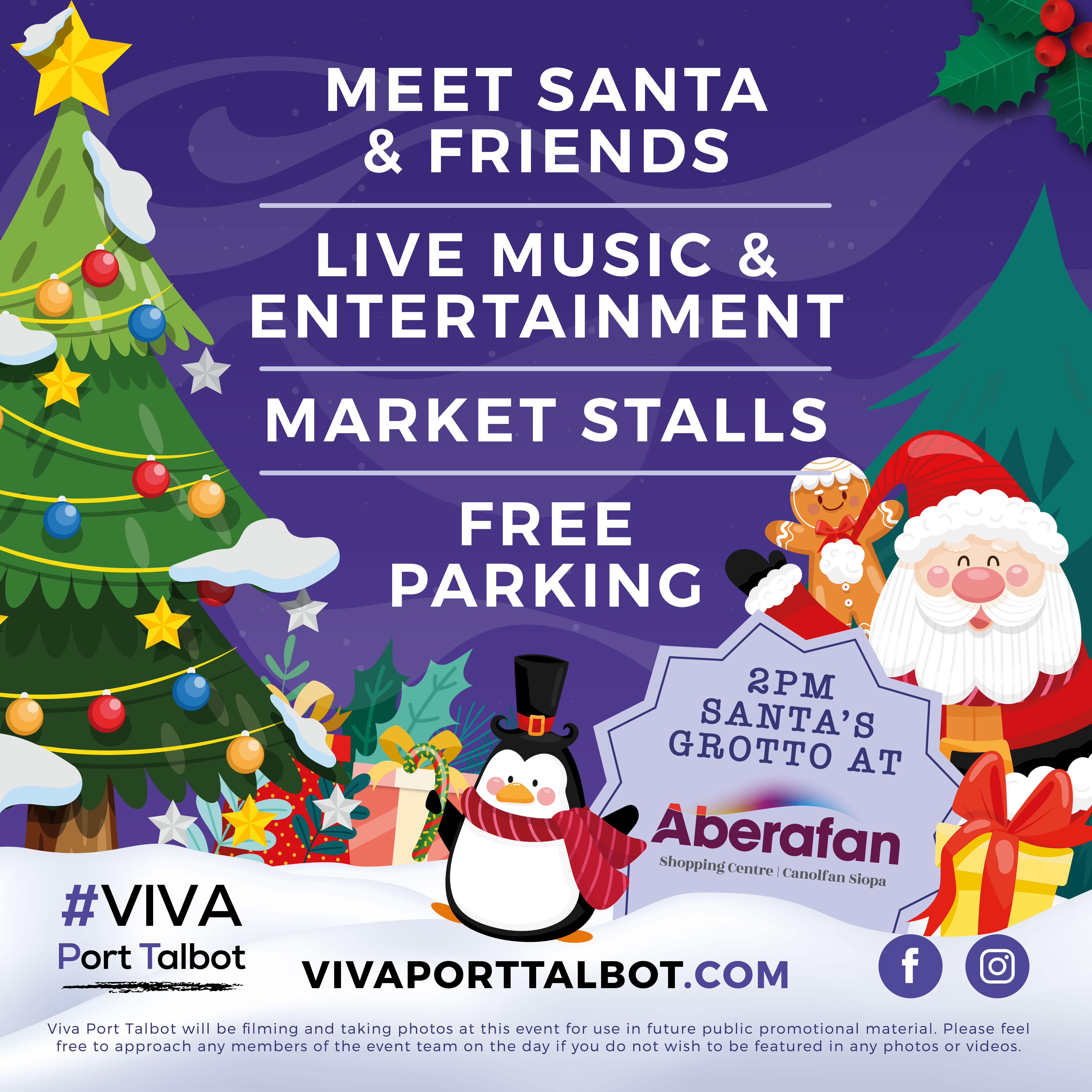 A note about this weekend’s Christmas Parade – Viva Port Talbot